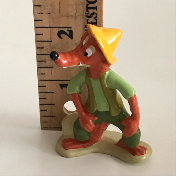 Disney | Toys | Vintage Disney Splash Mountain Brer Fox Pvc Figurine ...